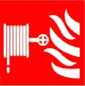 Brandslang pictogram (PP) - Brand pictogrammen - Dynastart Tools BV