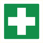 EHBO sticker (Vinyl) - BHV & EHBO pictogrammen - Dynastart Tools BV