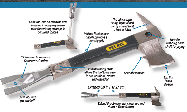 Paratech Pry Axe - Toegangverschaffing - Dynastart Tools BV