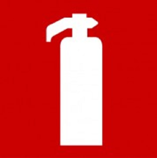 Brandblusser pictogram (PP) - Brand pictogrammen - Dynastart Tools